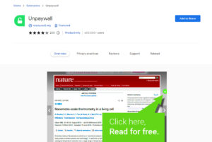 Unpaywall, una extensión para descargar papers gratis y legales
