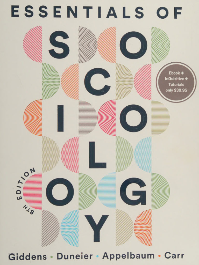 Sociology Anthony Giddens - PDF